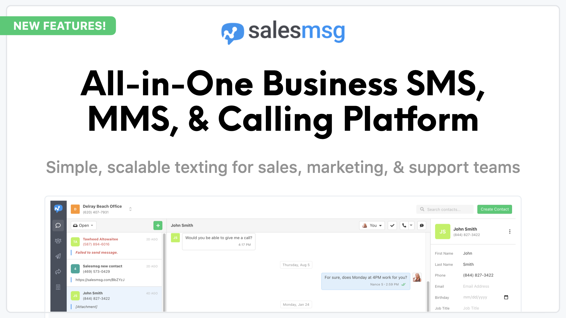 Salesmsg Reviews, Cost & Features | GetApp Australia 2024