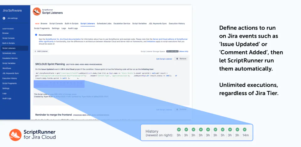 ScriptRunner for Jira Pricing, Alternatives & More 2023 | Capterra