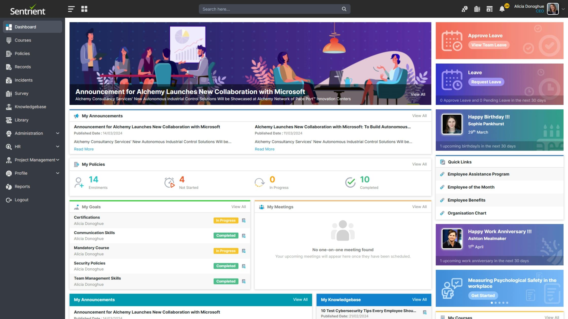 Sentrient | Reviews, Pricing & Demos - SoftwareAdvice AU