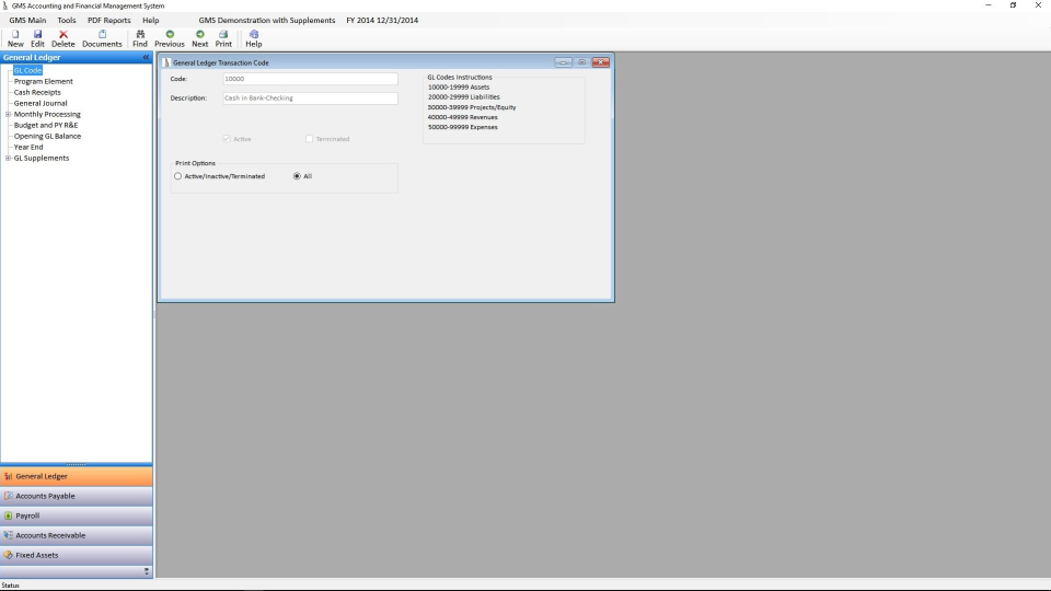 GMS Accounting and Financial Management Reporting System - Opiniones ...