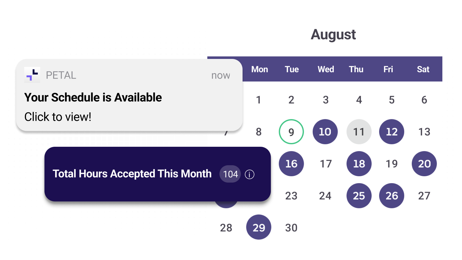 Petal Nurse Automated Callout Software - 2025 Reviews, Pricing & Demo