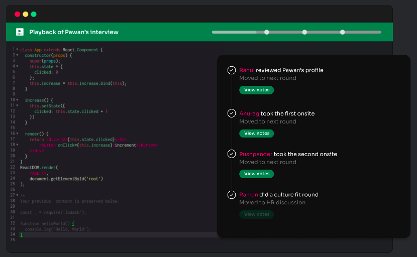Intervue Price, Features, Reviews & Ratings - Capterra India
