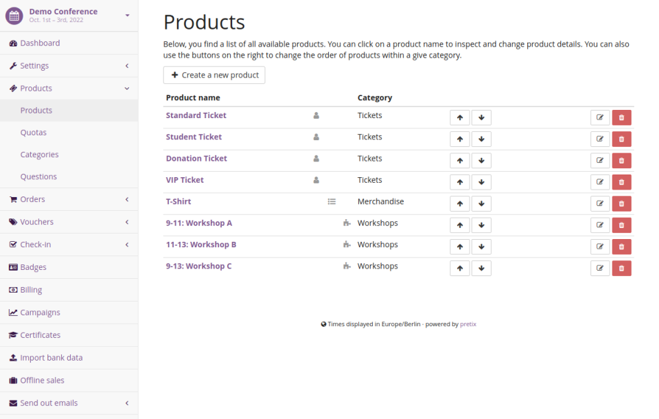 pretix Software - 2025 Reviews, Pricing & Demo