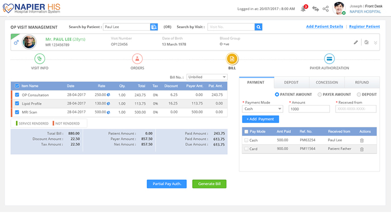 Napier Hospital Information System Reviews, Cost & Features | GetApp ...