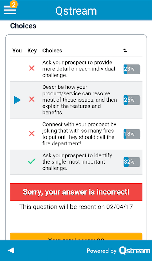 Qstream - Prix, tarif, abonnement et avis | GetApp France 2025