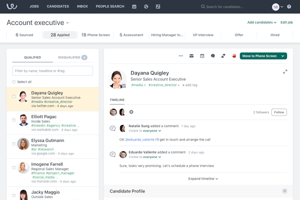 Workable Reviews, Demo & Pricing - 2022