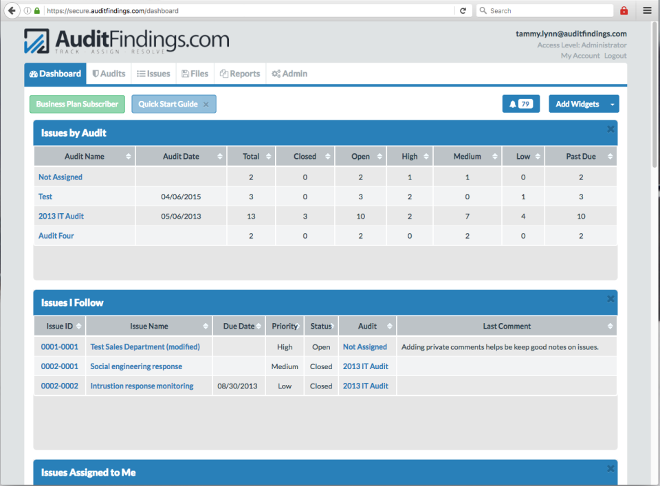 AuditFindings.com Software - 2025 Reviews, Pricing & Demo