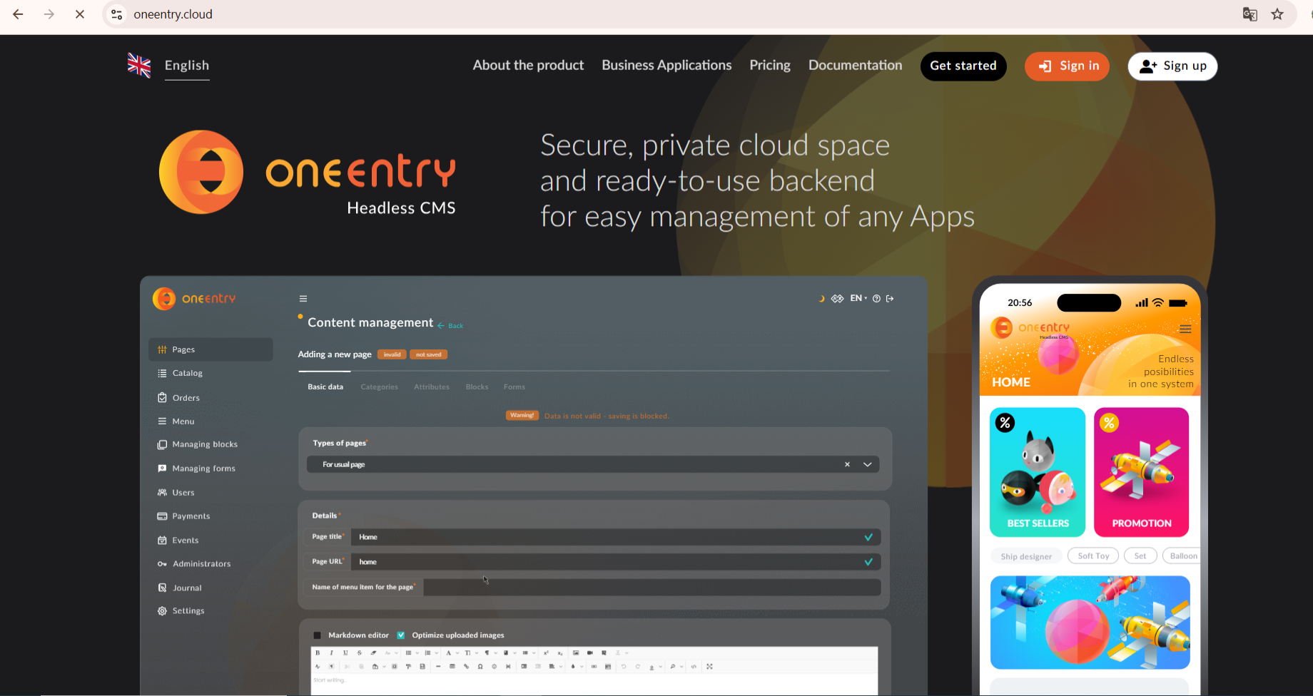 OneEntry Pricing, Alternatives & More 2025 | Capterra