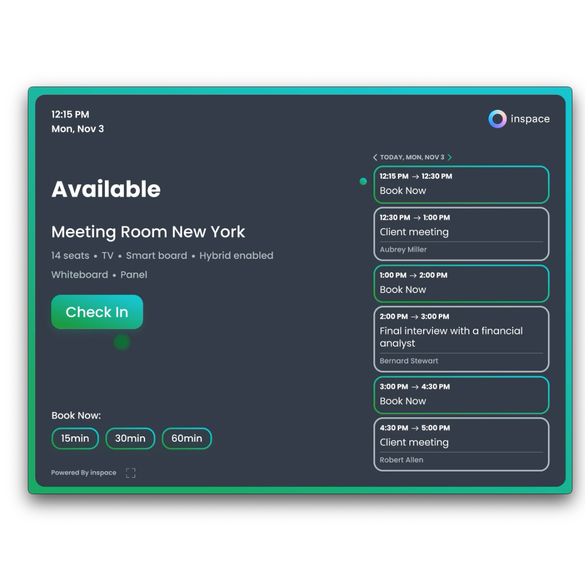 Room Scheduling Software Price, Features, Reviews & Ratings - Capterra ...