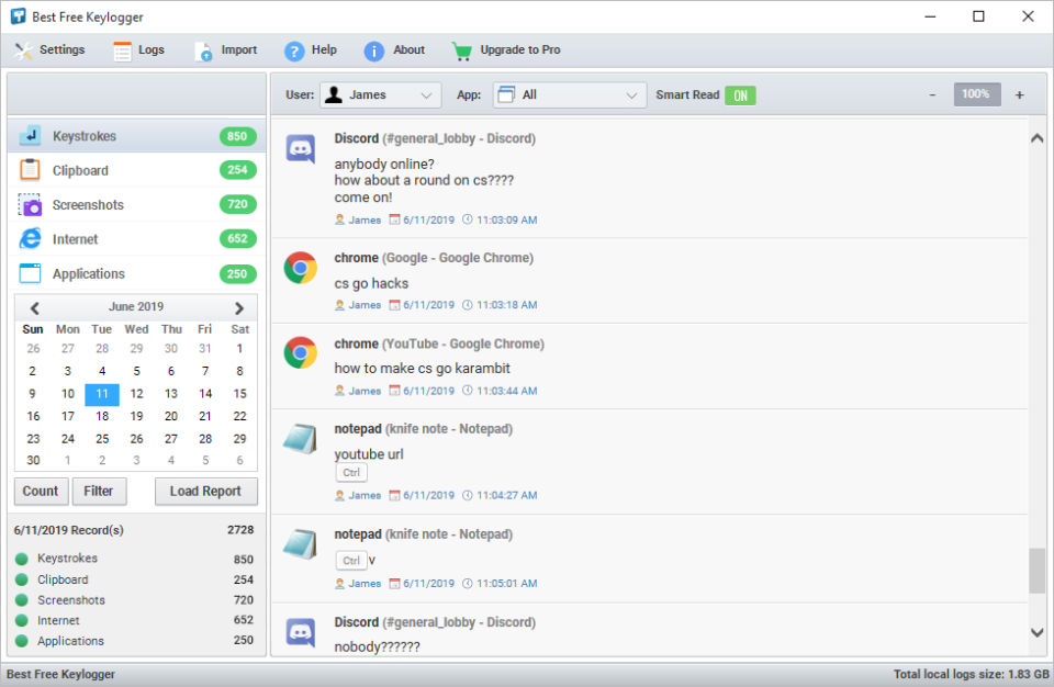 Best Free Keylogger Pricing, Alternatives & More 2025 | Capterra
