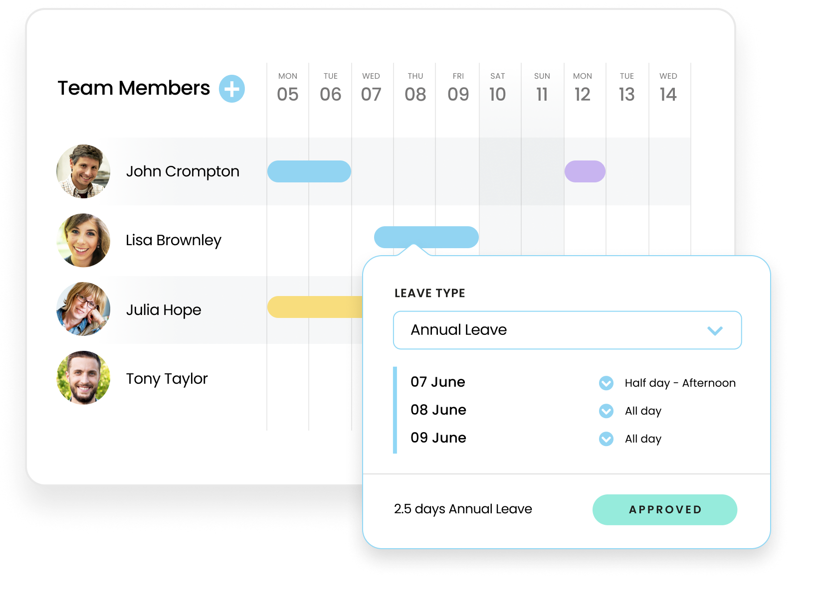 Leave Dates | Reviews, Pricing & Demos - SoftwareAdvice GB