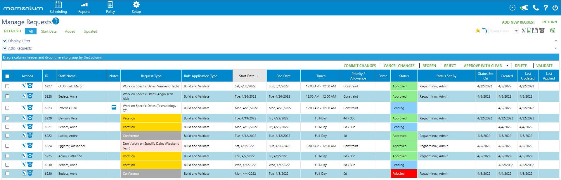 Momentum Scheduling - Opiniones, precios y características - Capterra ...