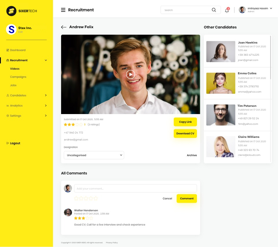 SIXER VIDEO Software - 2025 Reviews, Pricing & Demo