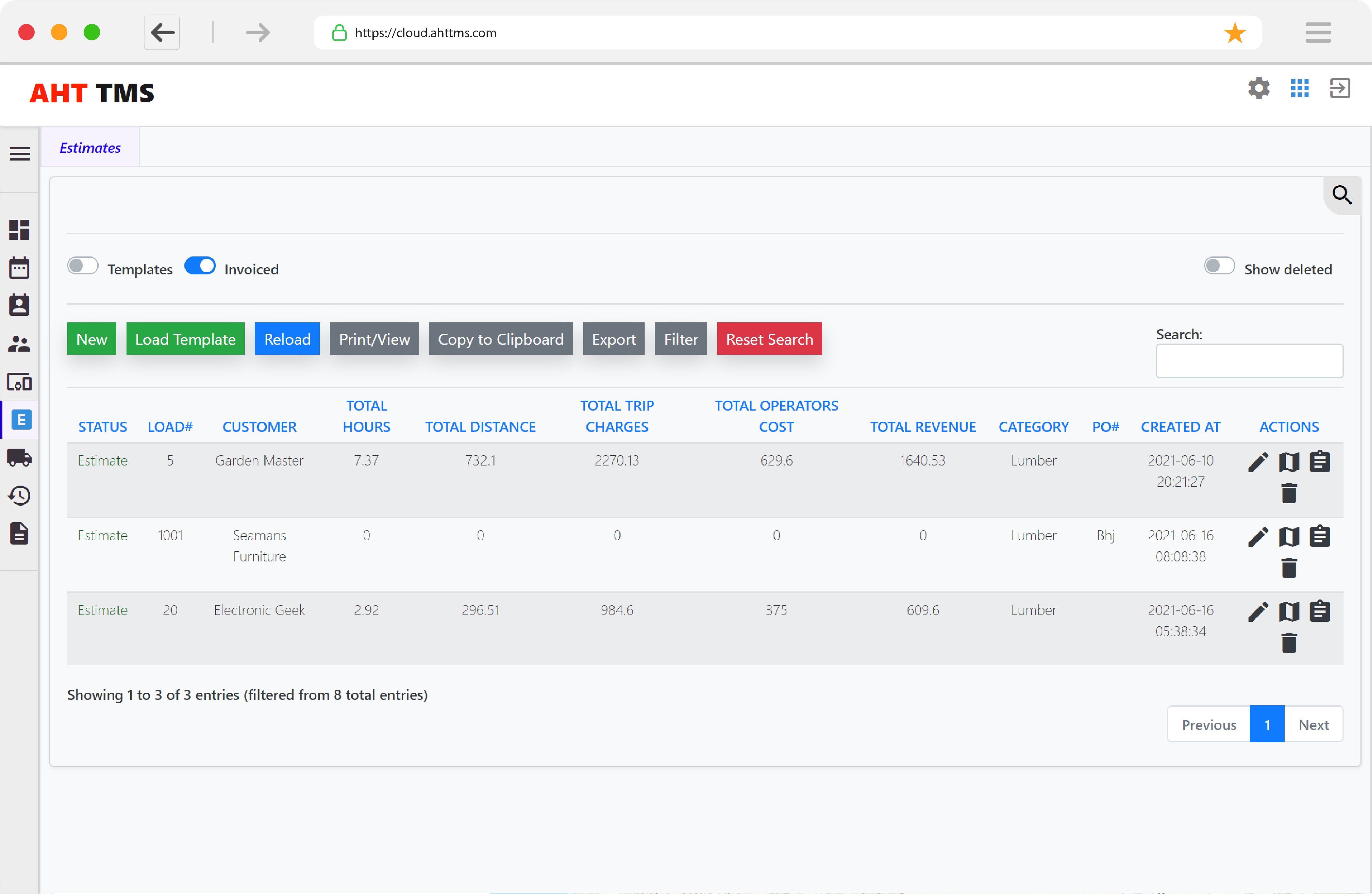 AHT TMS Software - 2025 Reviews, Pricing & Demo