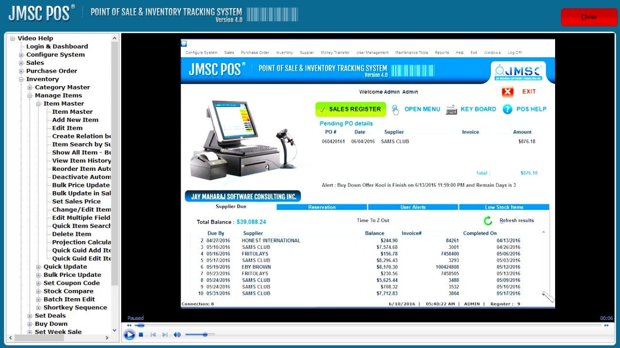 JMSC POS Software - 2025 Reviews, Pricing & Demo