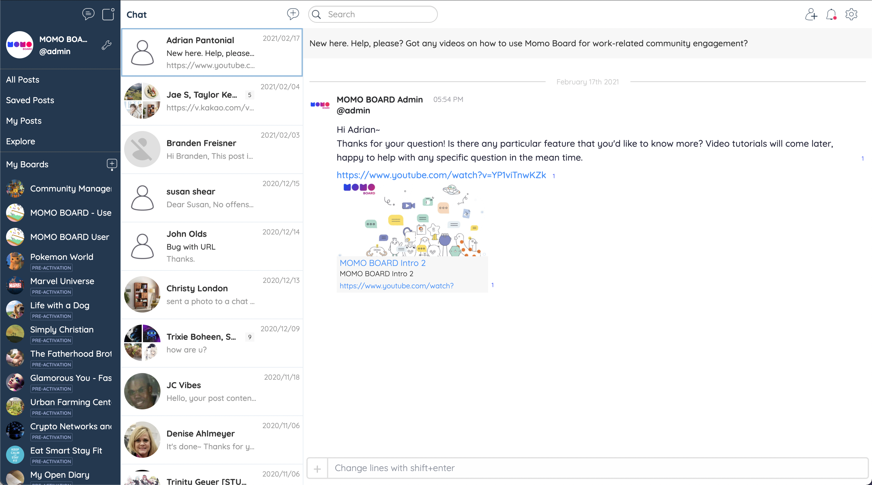 MOMO BOARD Software - 2025 Reviews, Pricing & Demo