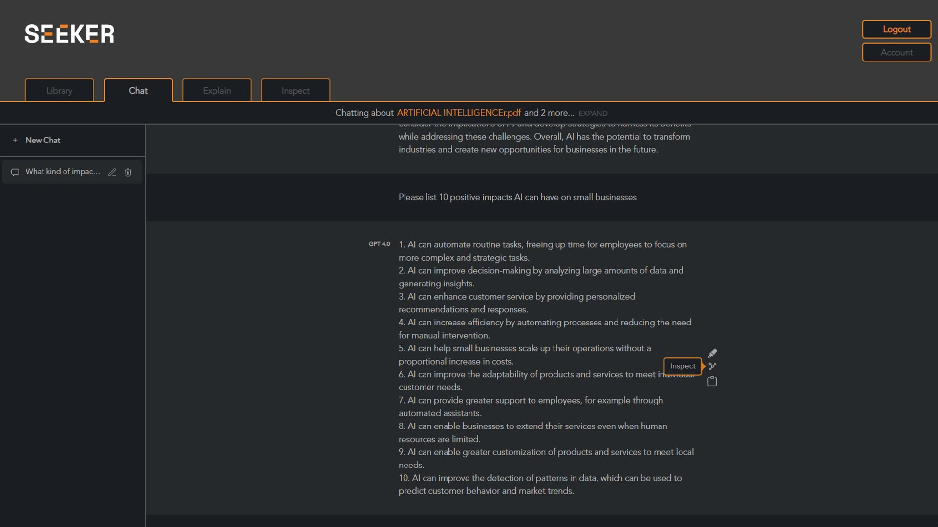 Seeker | Reviews, Pricing & Demos - SoftwareAdvice IE