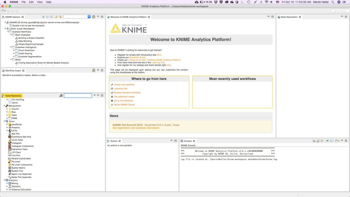 Knime Analytics Platform Software 2022 Reviews Pricing And Demo