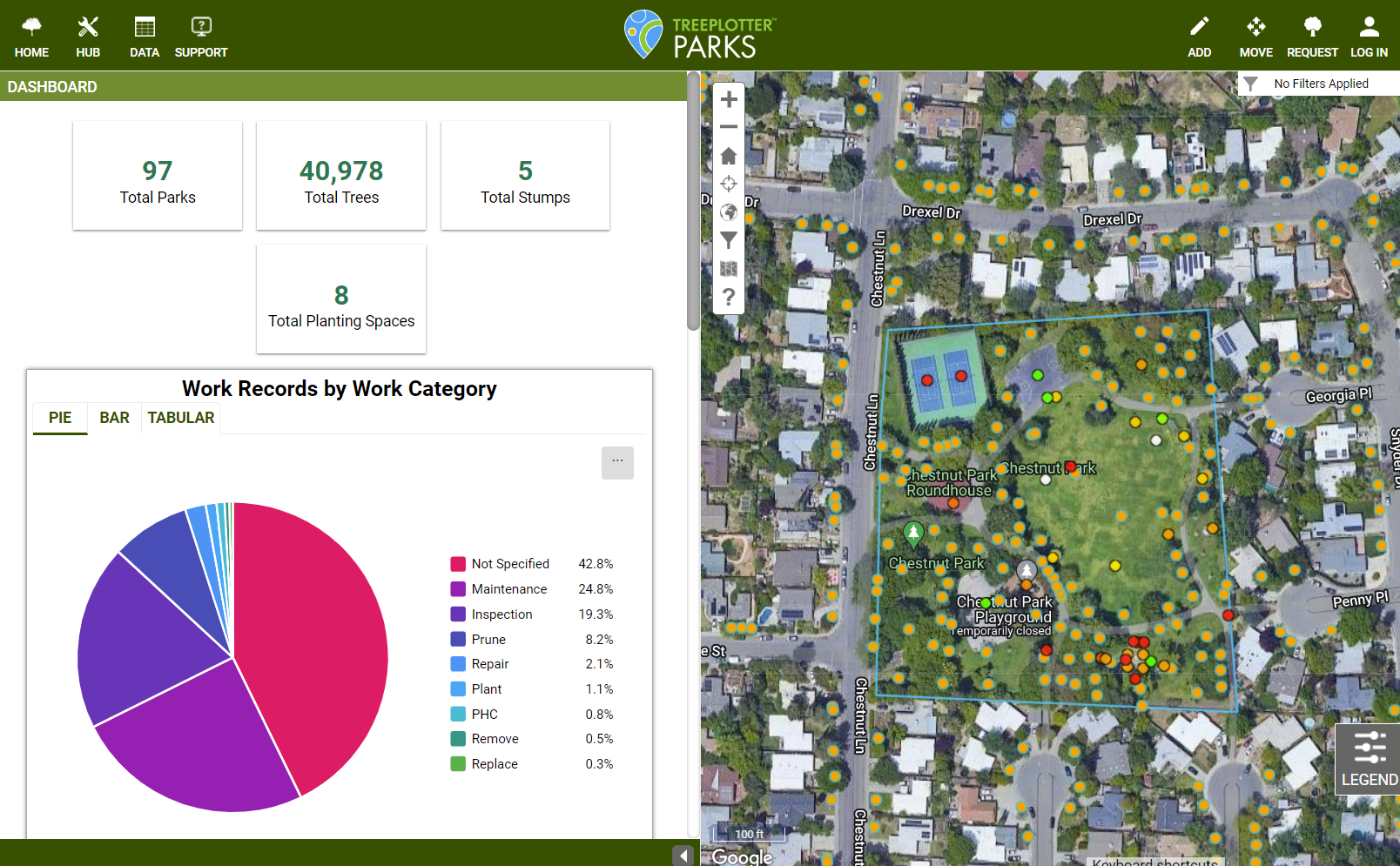 TreePlotter Parks Software - 2024 Reviews, Pricing & Demo