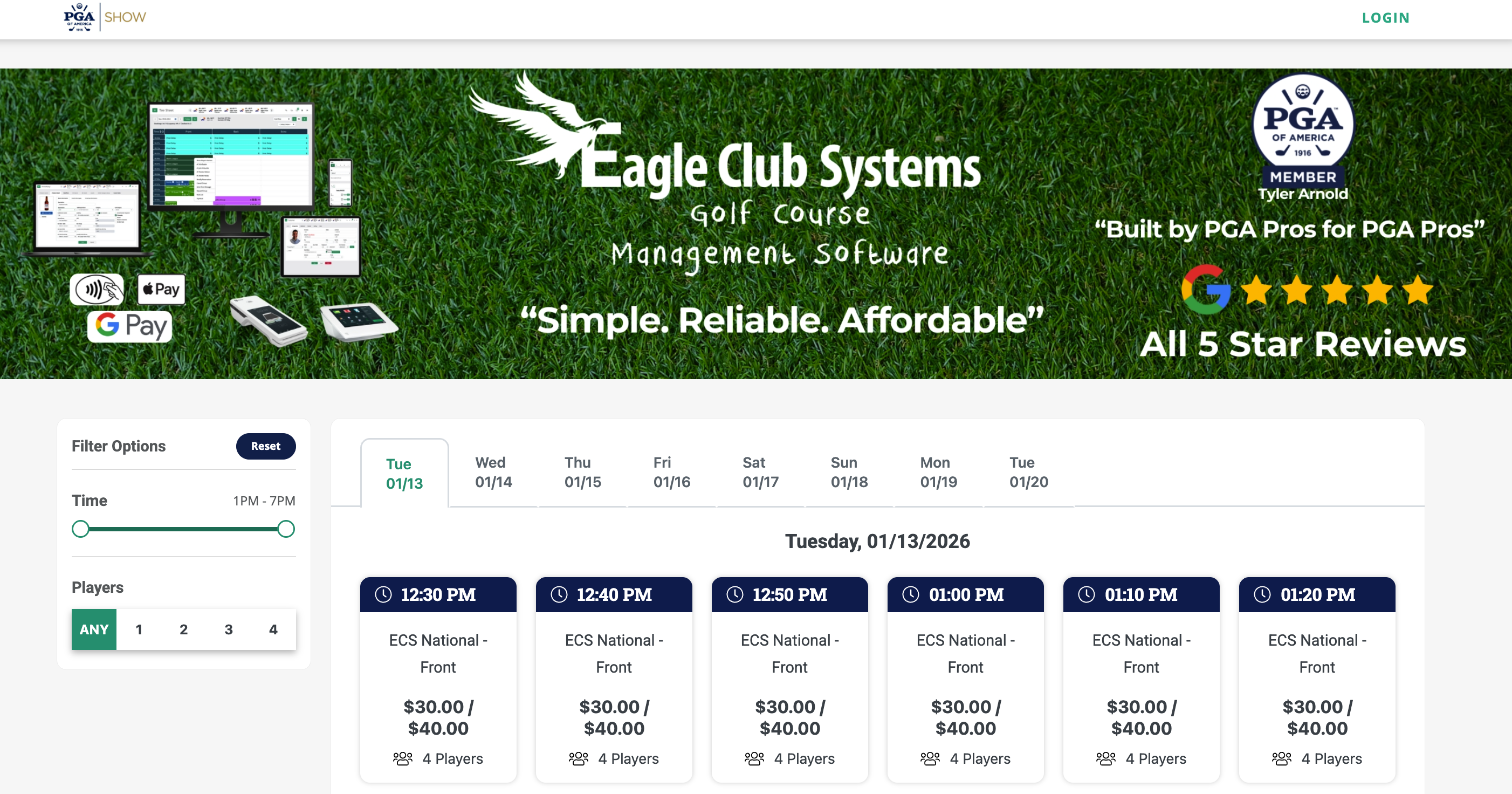 Eagle Club Systems Pricing, Cost & Reviews - Capterra Singapore 2026