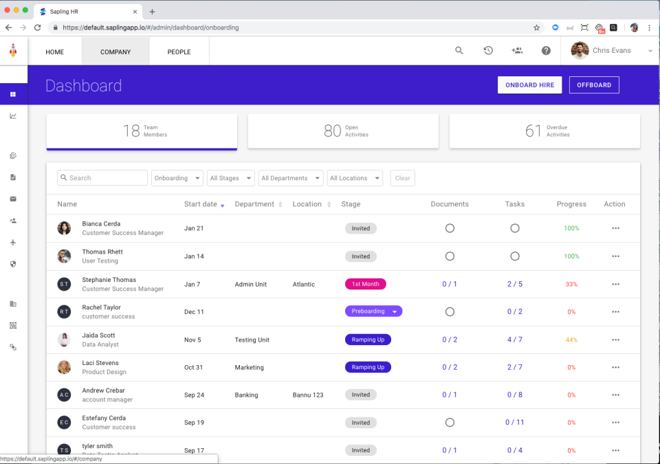 Sapling Software 2022 – Reviews, Preise & Live-Demos