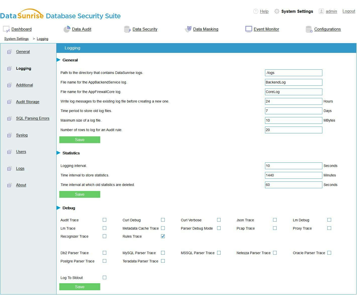 DataSunrise Database Security Software - 2025 Reviews, Pricing & Demo
