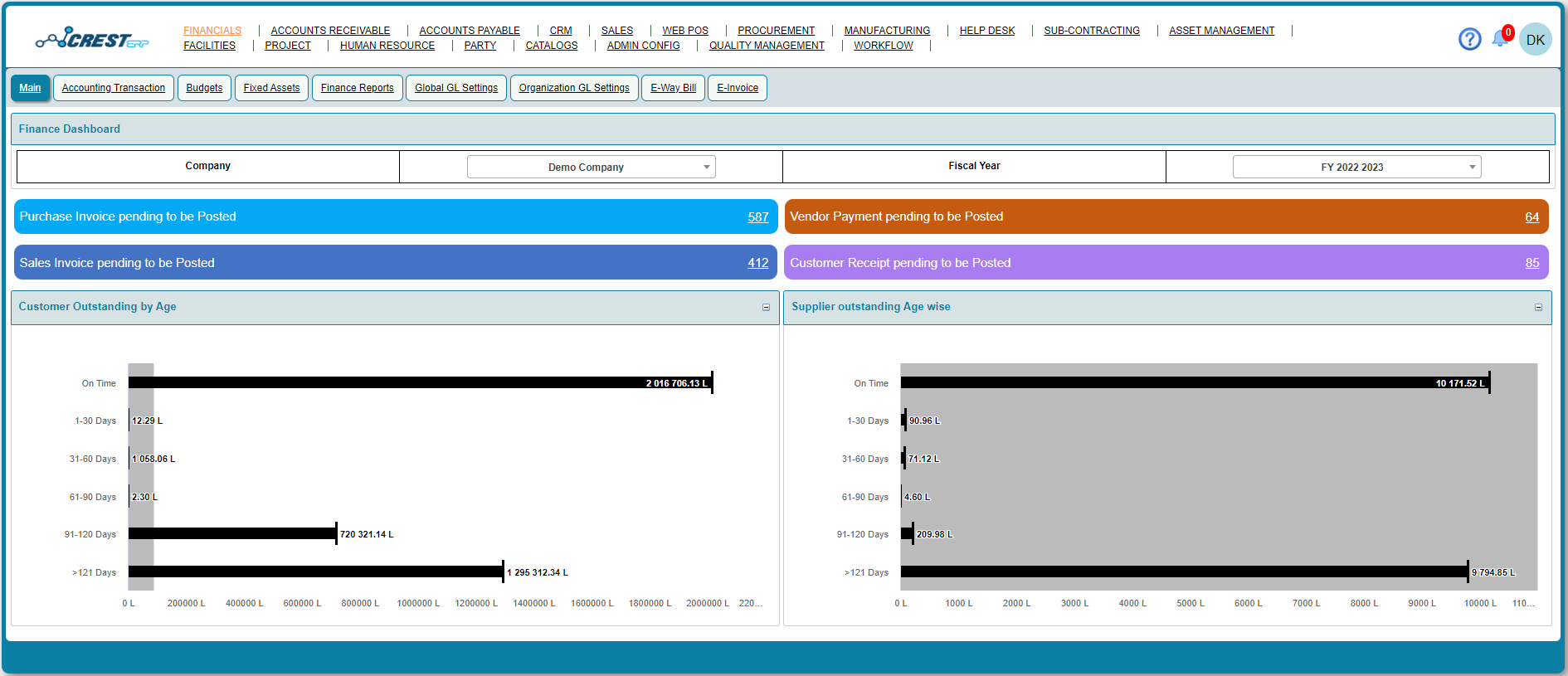 CREST ERP Software - 2024 Reviews, Pricing & Demo