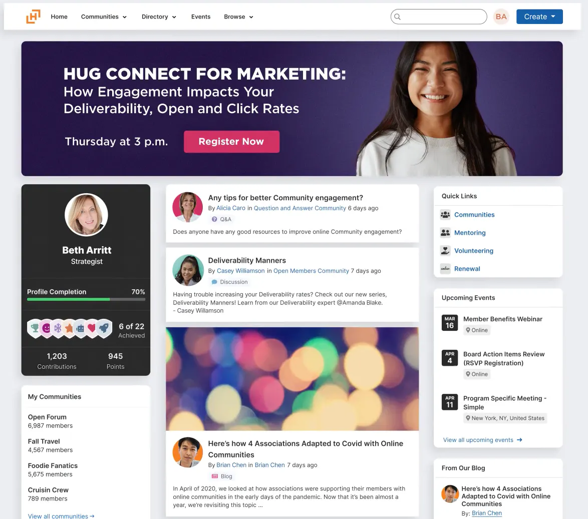 Higher Logic Thrive Pricing, Alternatives & More 2022 - Capterra