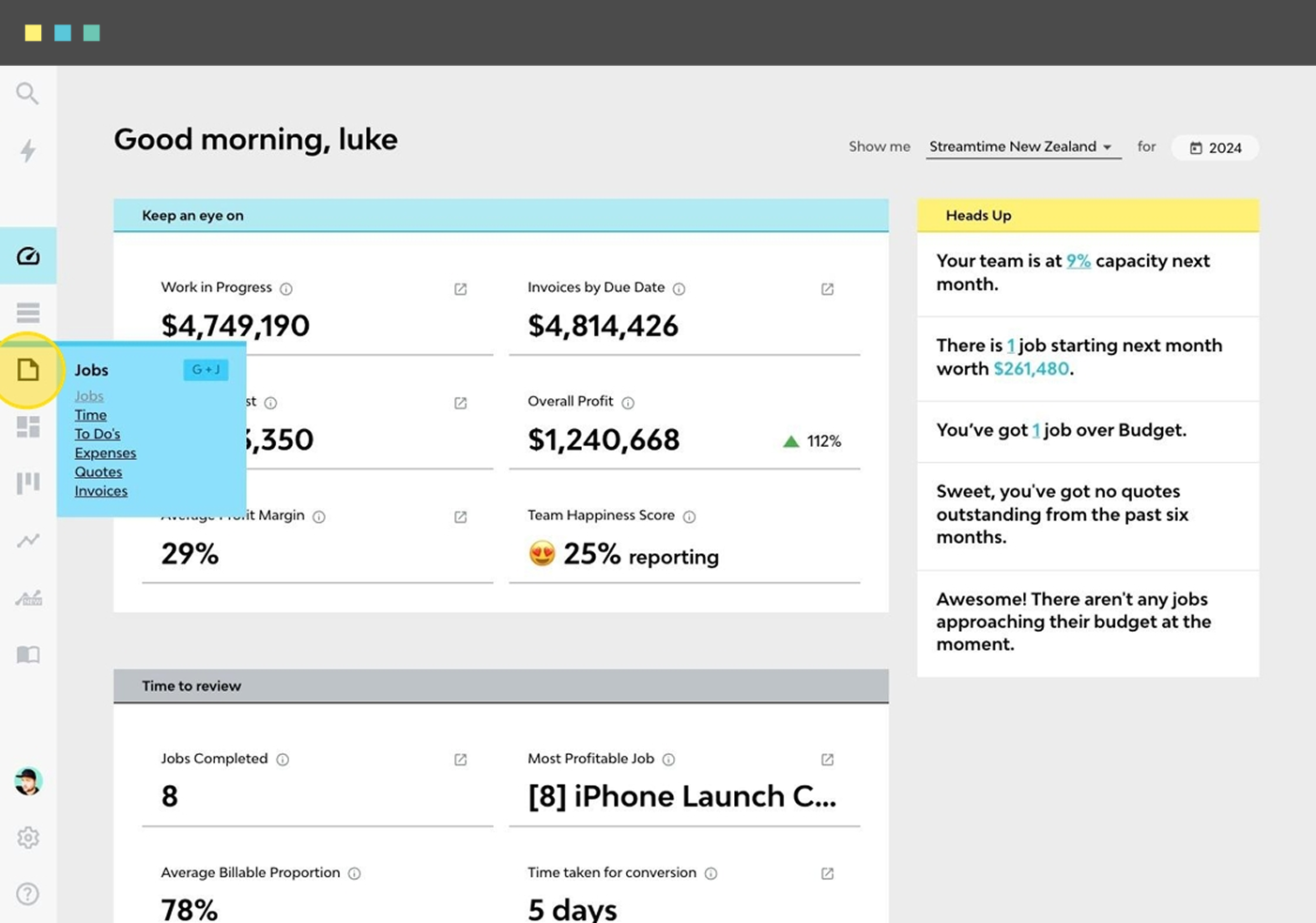 Streamtime Software - 2025 Reviews, Pricing & Demo