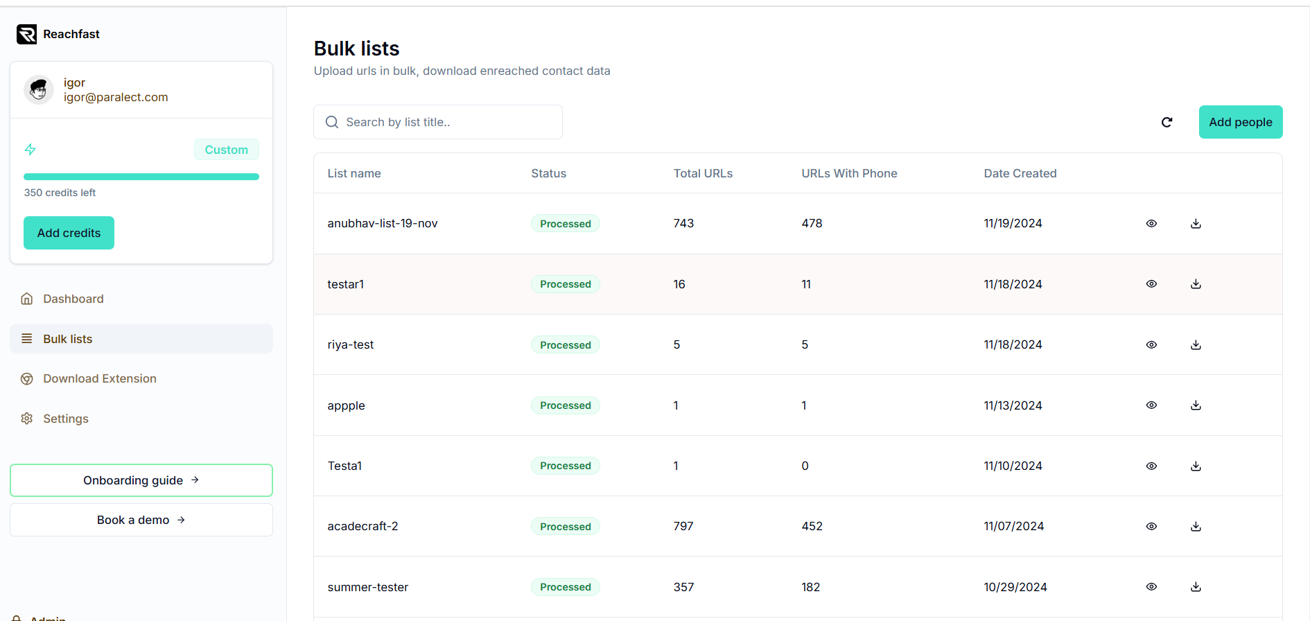 Reachfast Pricing, Alternatives & More 2025 | Capterra