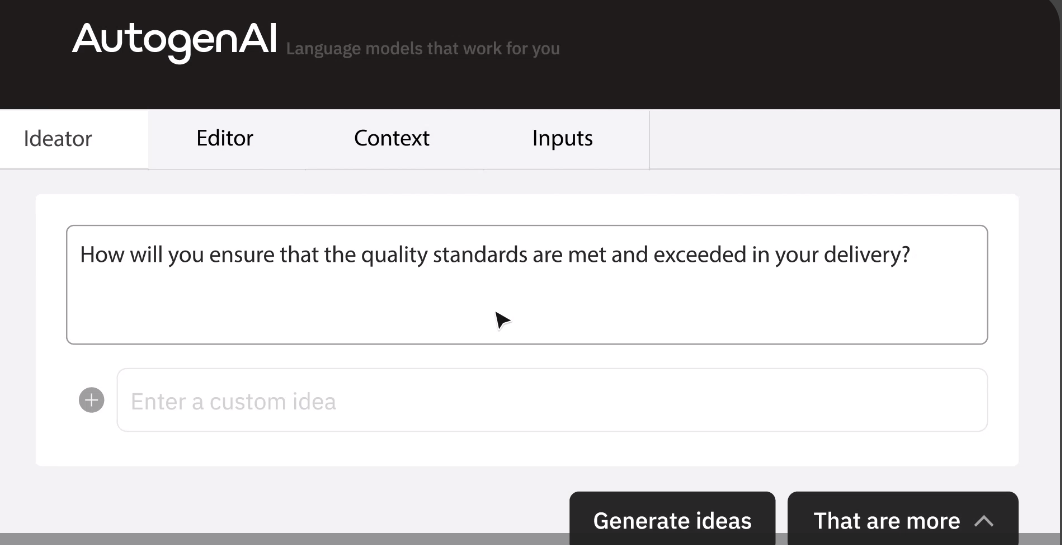 AutogenAI Software - 2024 Reviews, Pricing & Demo