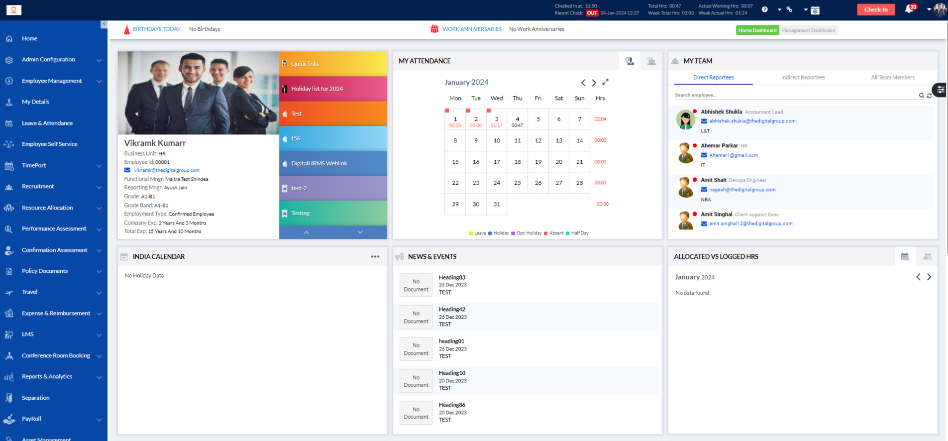 Digital HRMS Software - 2024 Reviews, Pricing & Demo