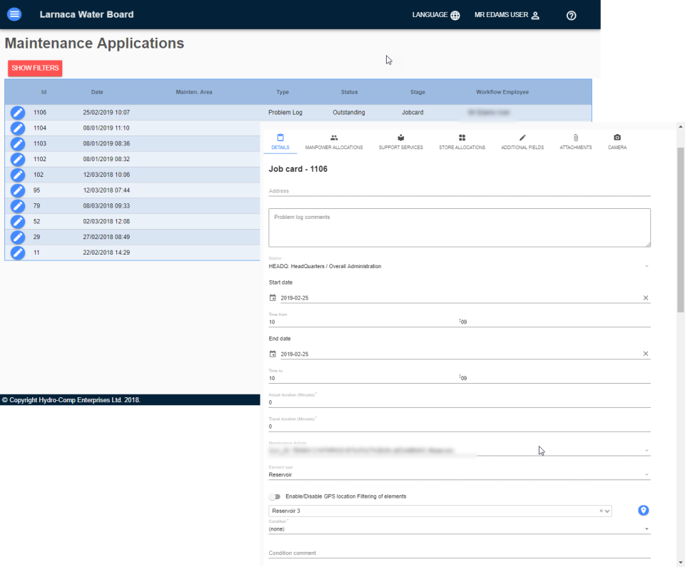 EDAMS Maintenance Management Systems Cost & Reviews - Capterra ...