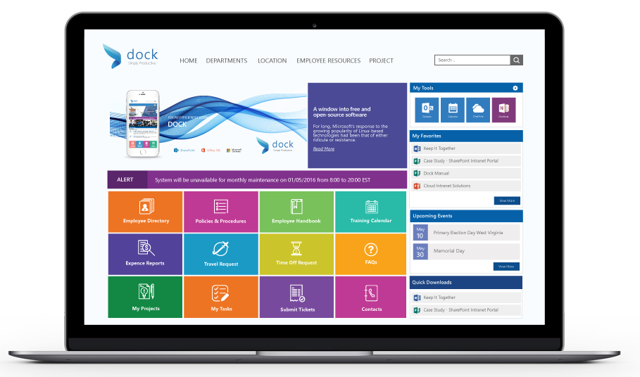 Dock 365 Intranet Portal Price, Features, Reviews & Ratings - Capterra ...