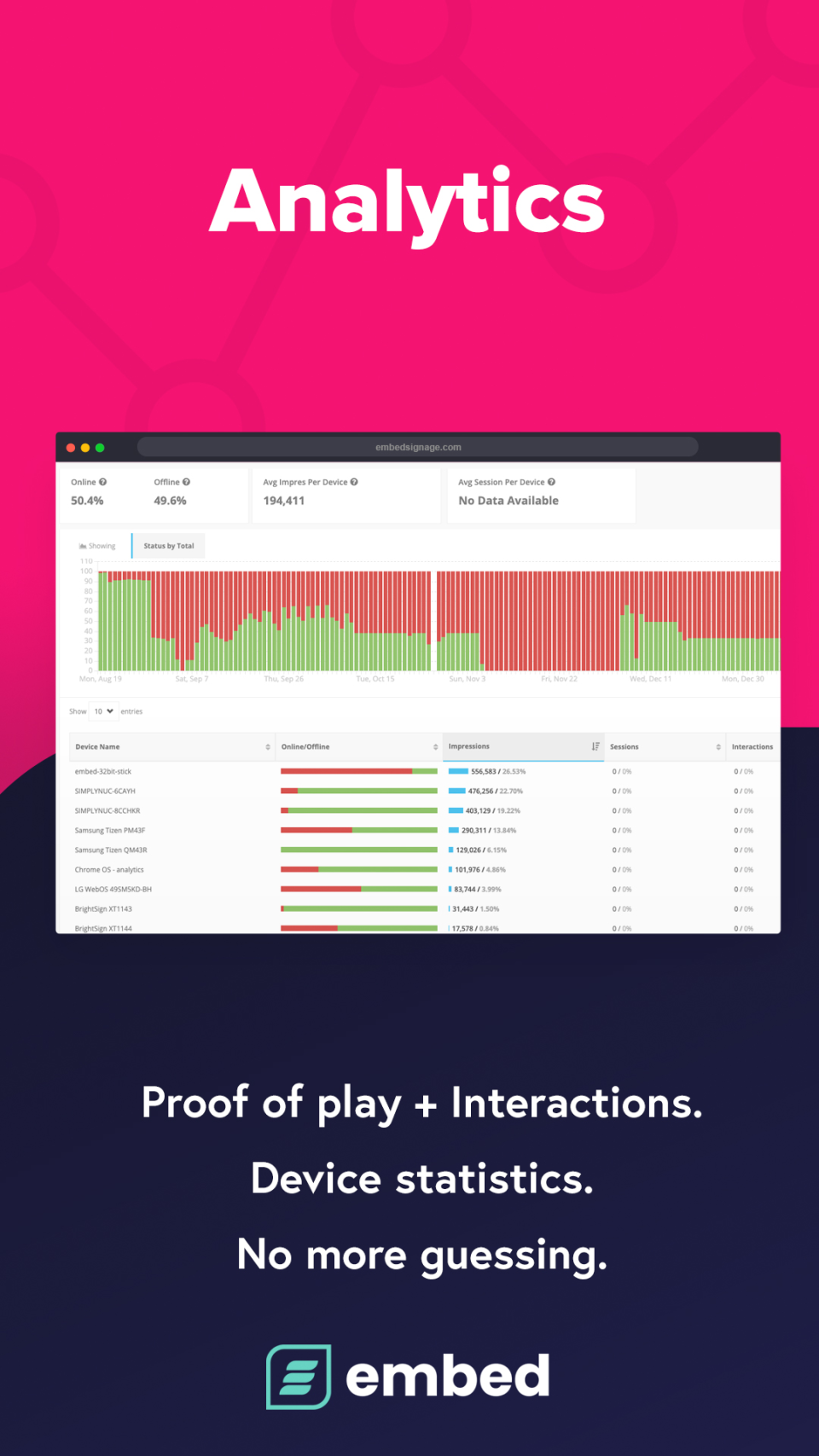 embed signage Pricing, Alternatives & More 2025 | Capterra