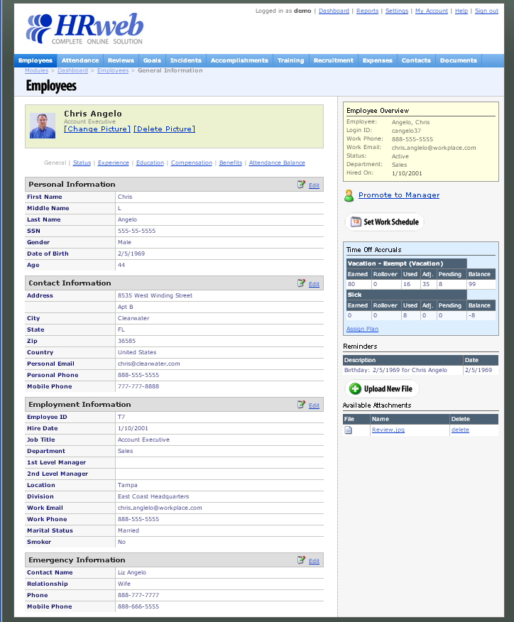 HRweb | Reviews, Pricing & Demos - SoftwareAdvice IE