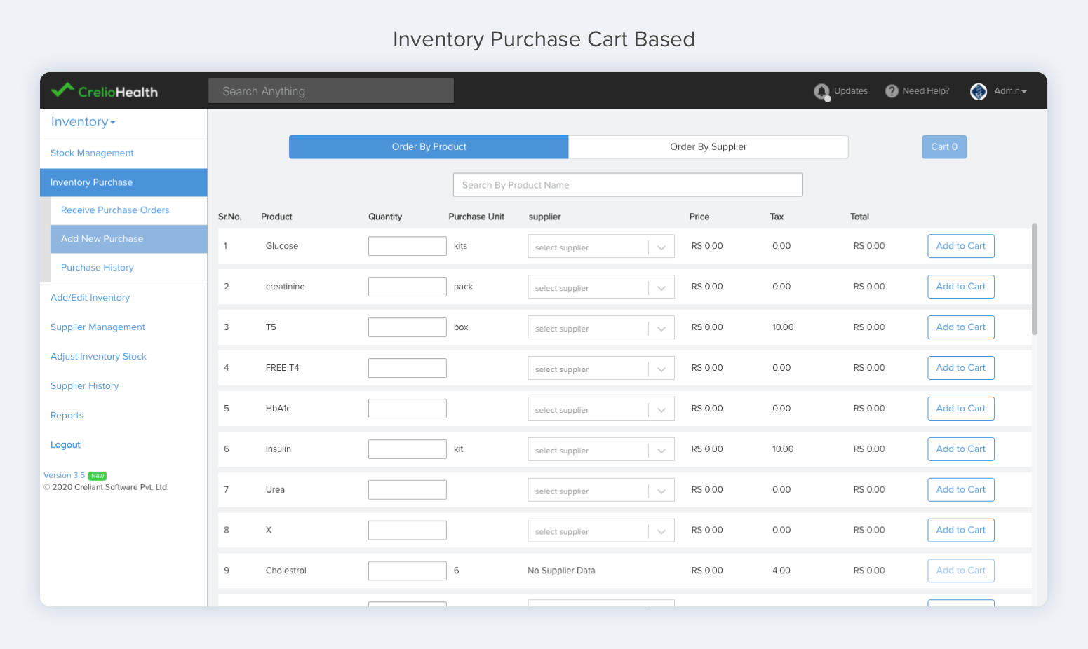 Crelio Inventory Software - 2025 Reviews, Pricing & Demo