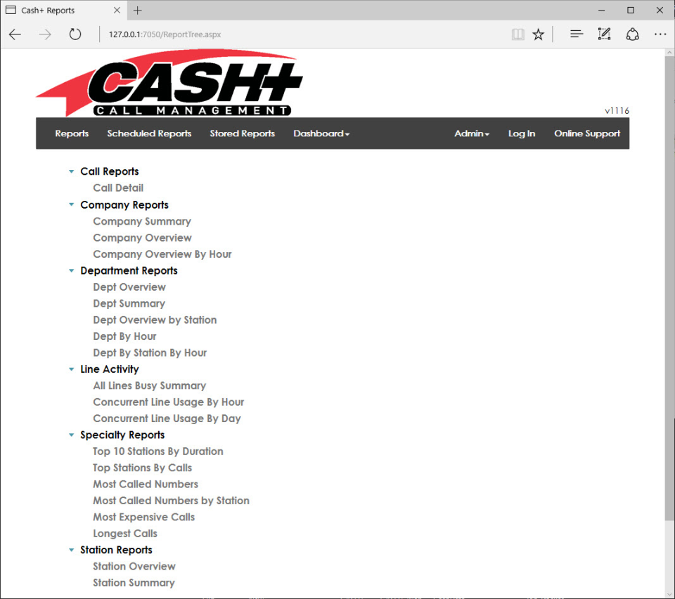 CASH+ Call Accounting Software Pricing, Alternatives & More 2025 | Capterra
