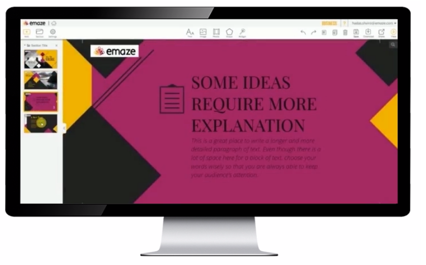 Emaze - Opiniones, precios y características - Capterra España 2023