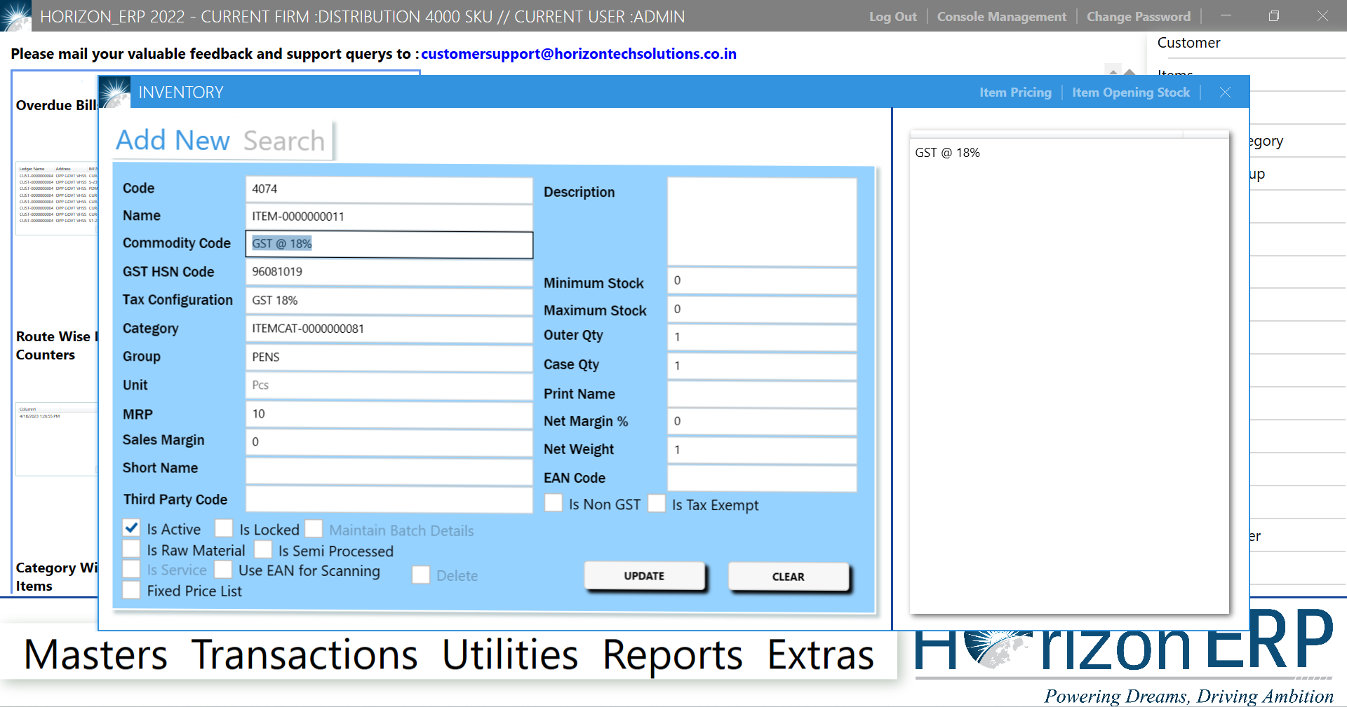 Horizon ERP Software - 2025 Reviews, Pricing & Demo