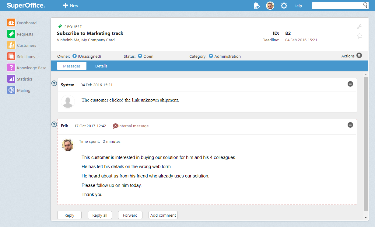 SuperOffice CRM Software - 2021 Reviews, Pricing & Demo