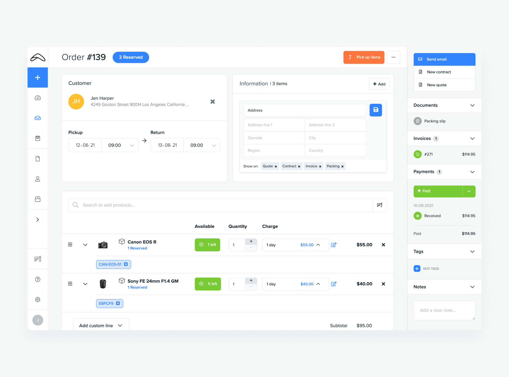 Booqable Software - 2022 Reviews, Pricing & Demo