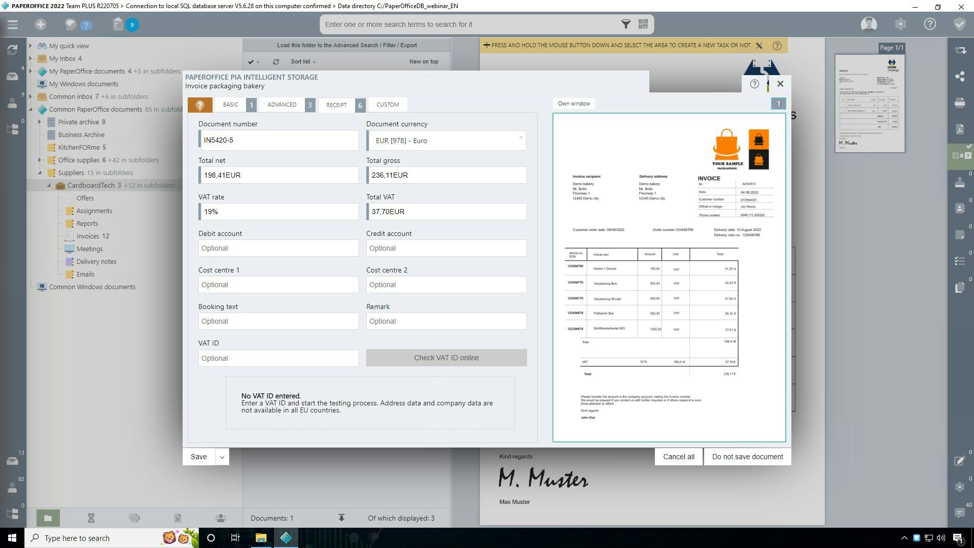 PaperOffice Software - 2024 Reviews, Pricing & Demo