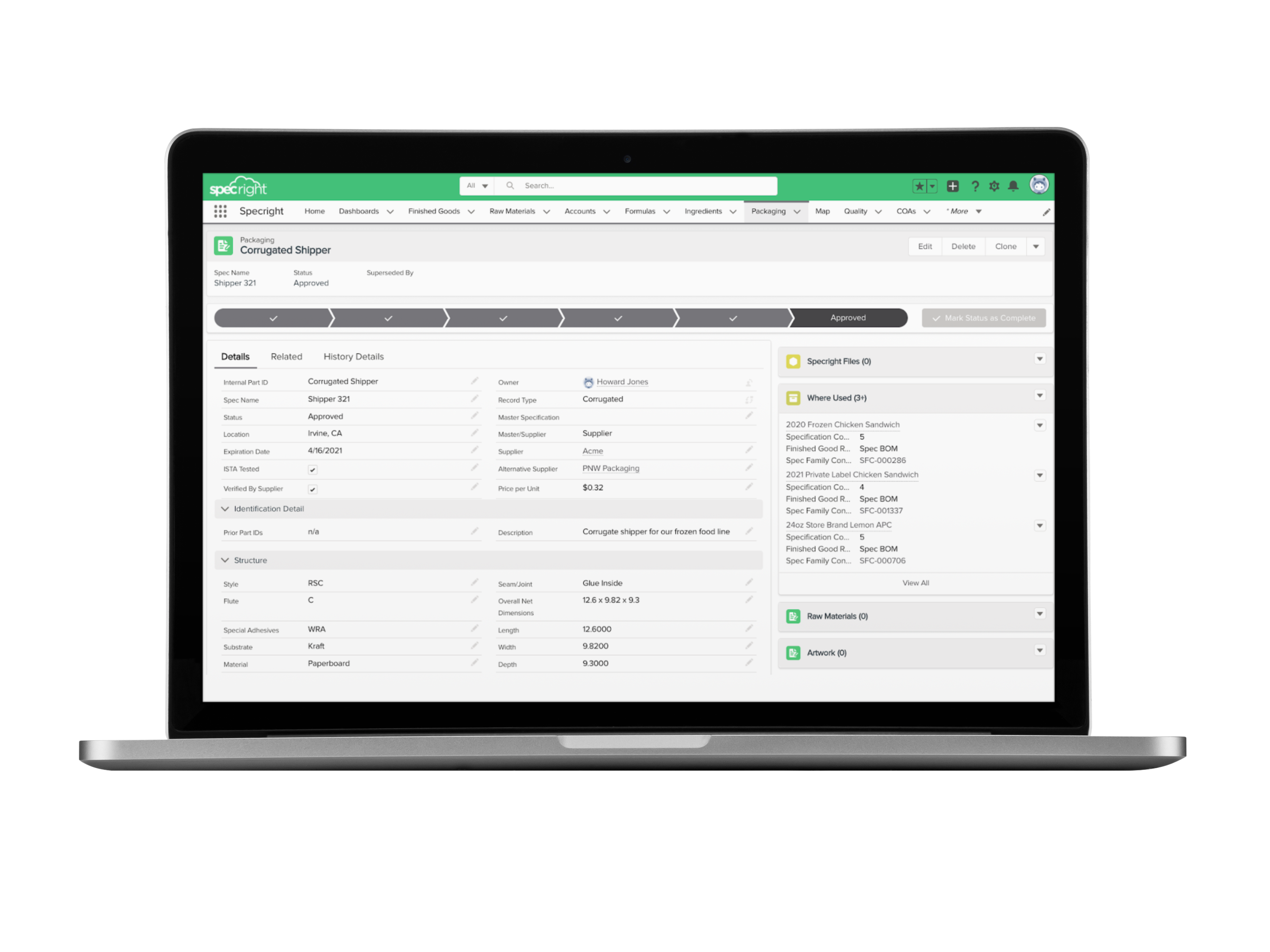 Specright Software - 2025 Reviews, Pricing & Demo