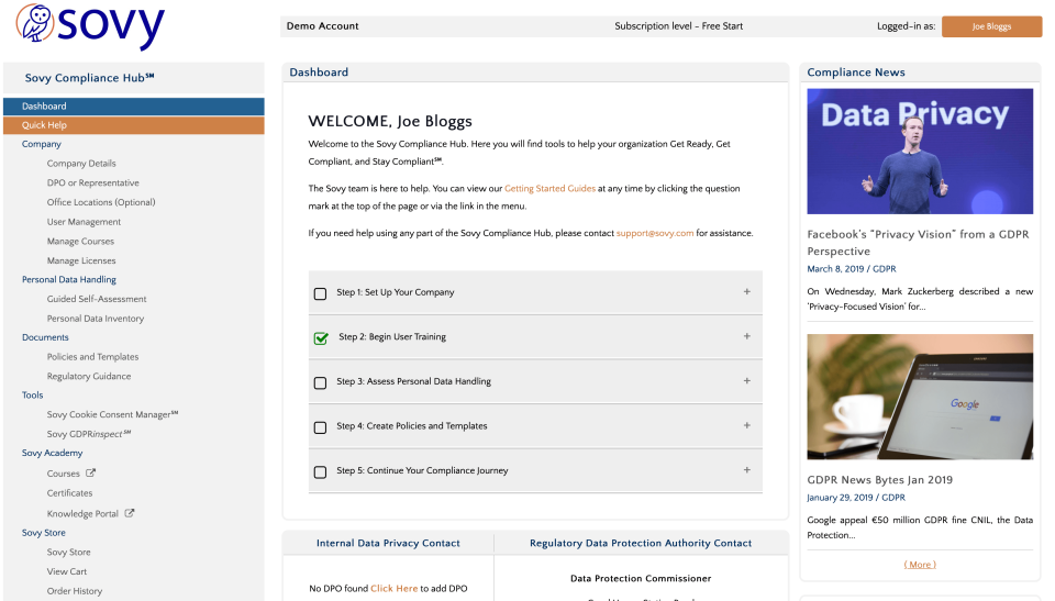 Sovy GDPR Privacy Essentials Cost & Reviews - Capterra Australia 2026