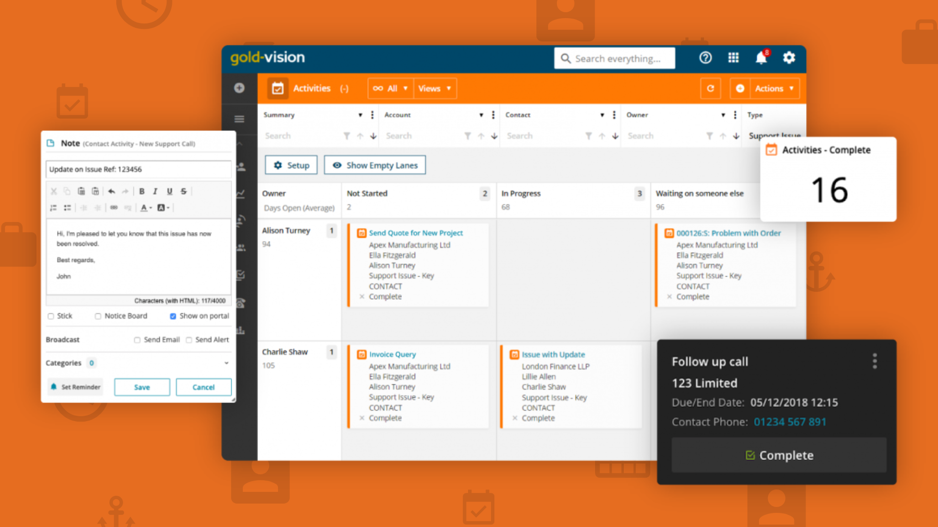 Gold-Vision CRM Software - 2024 Reviews, Pricing & Demo