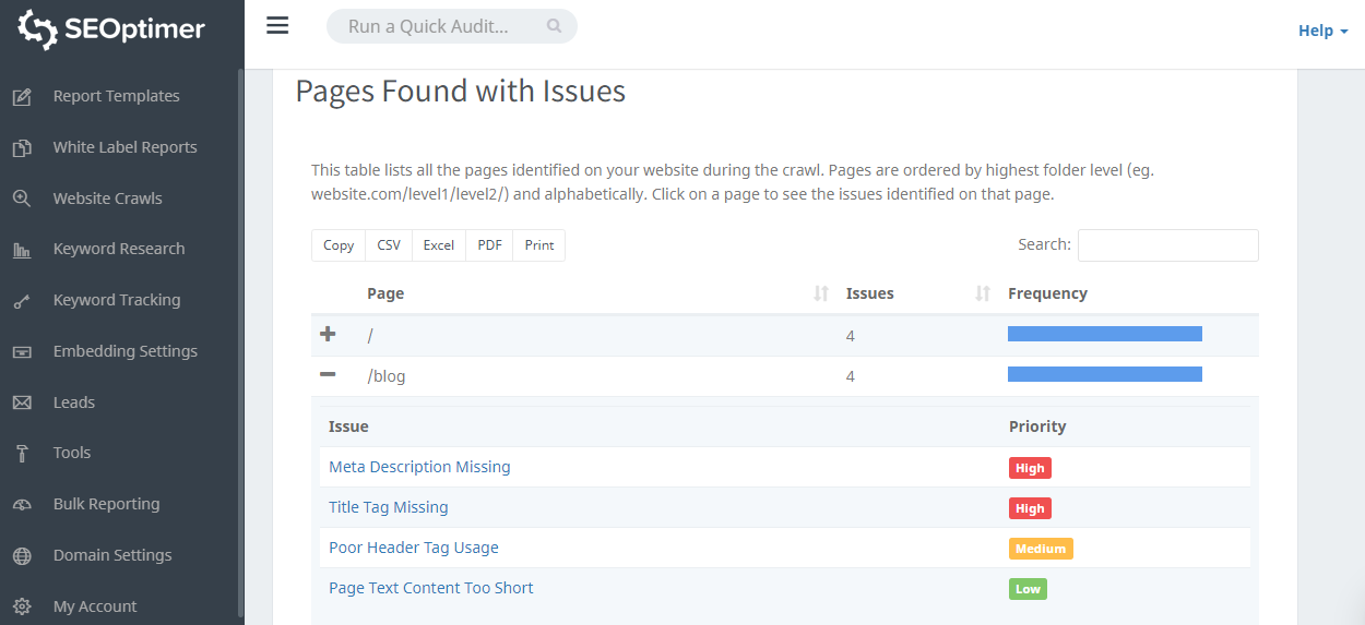 SEOptimer Software - 2025 Reviews, Pricing & Demo