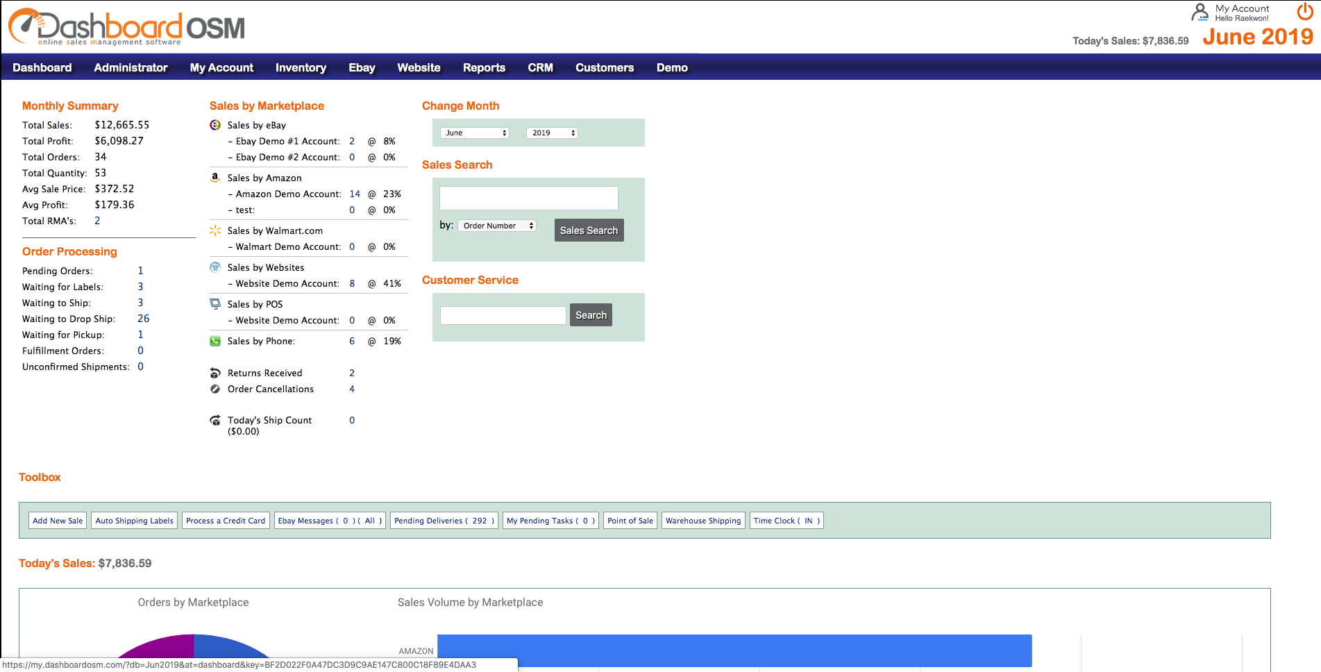 Dashboard OSM Software - 2025 Reviews, Pricing & Demo