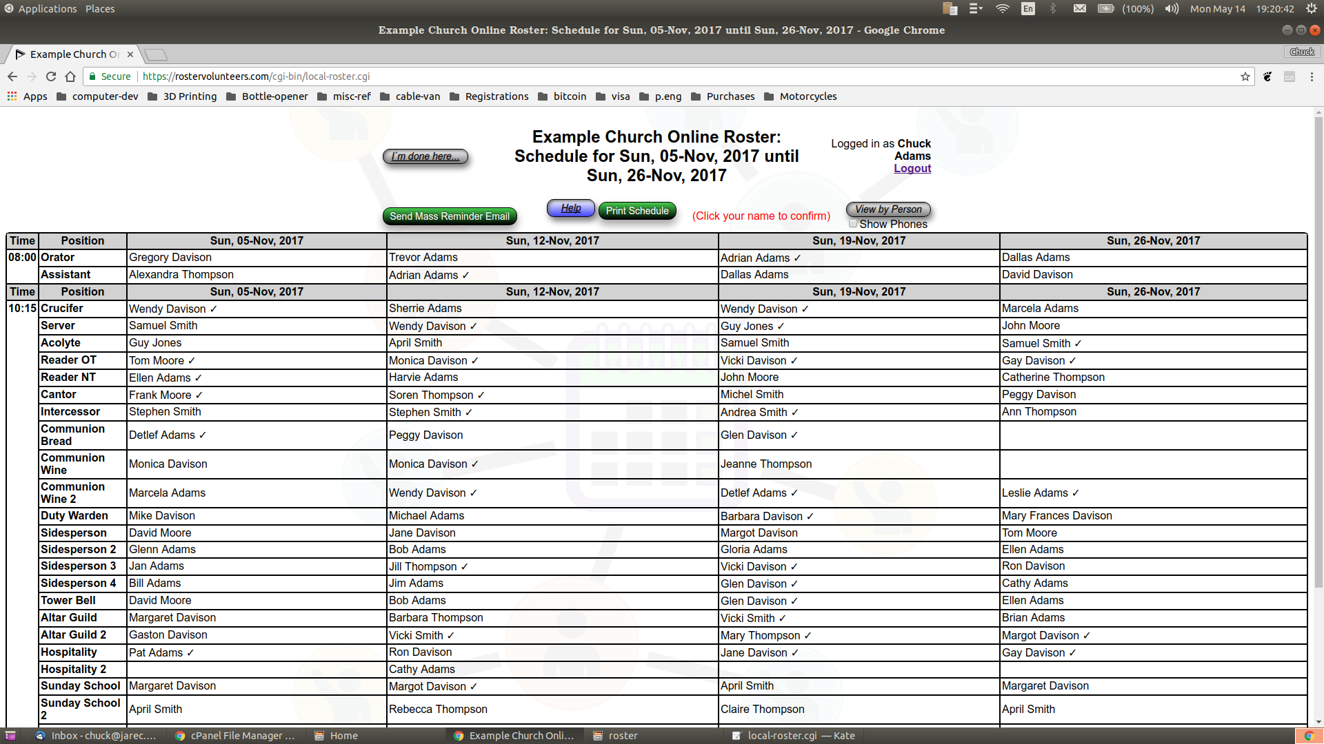 Roster Volunteers | Reviews, Pricing & Demos - SoftwareAdvice NZ