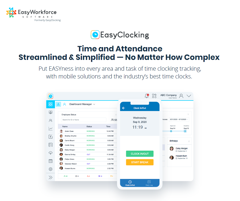 EasyWorkforce Software - 2023 Reviews, Pricing & Demo